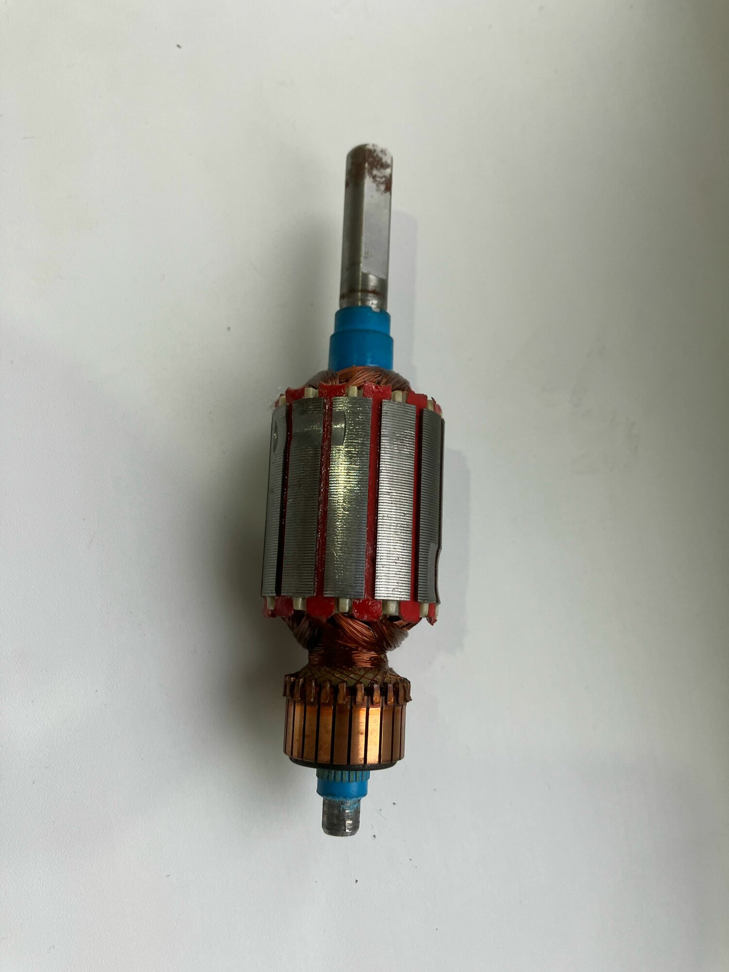 Якорь с вентилятором