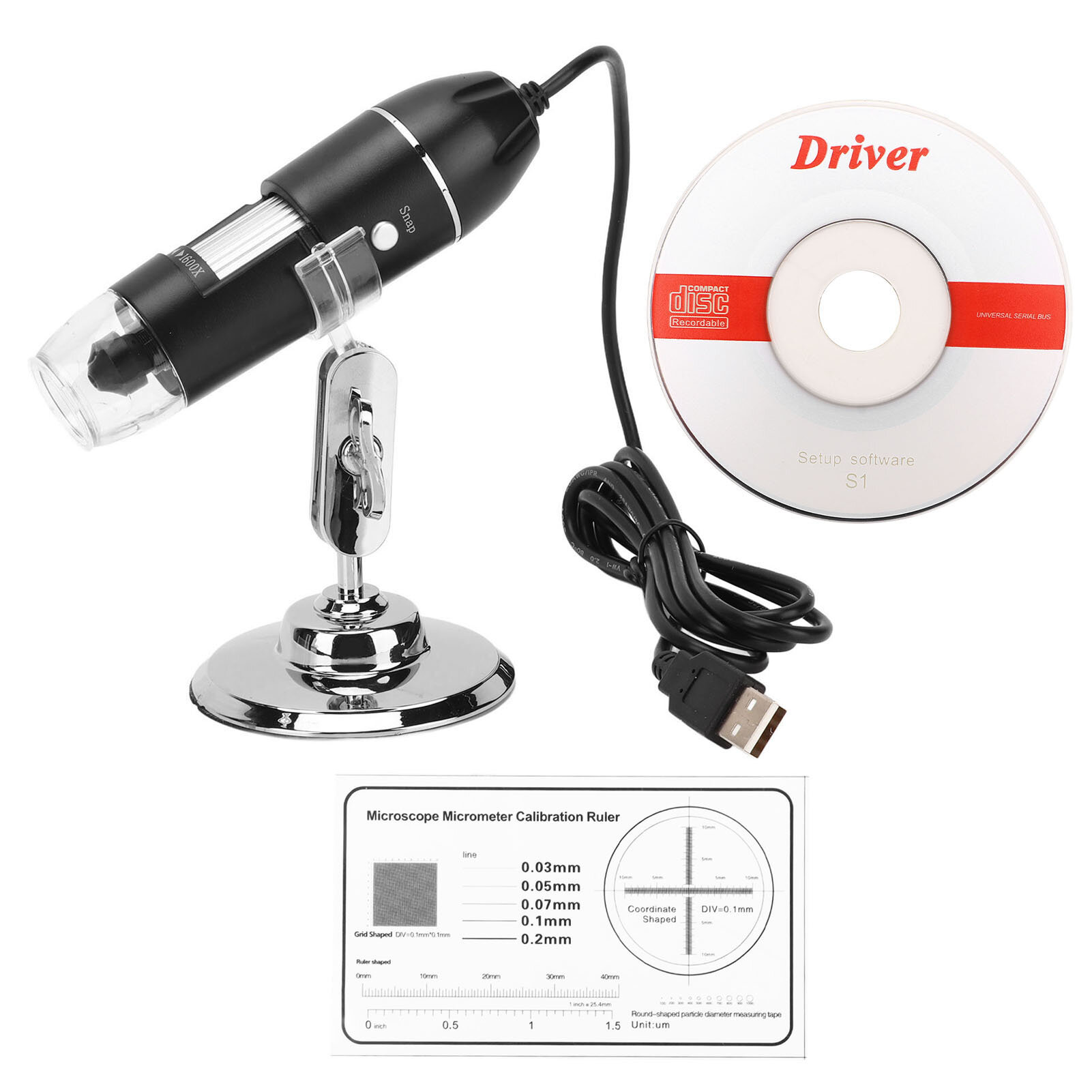 Беспроводной цифровой микроскоп, портативная USB-камера для микроскопа с 8 светодиодными лампами для дома