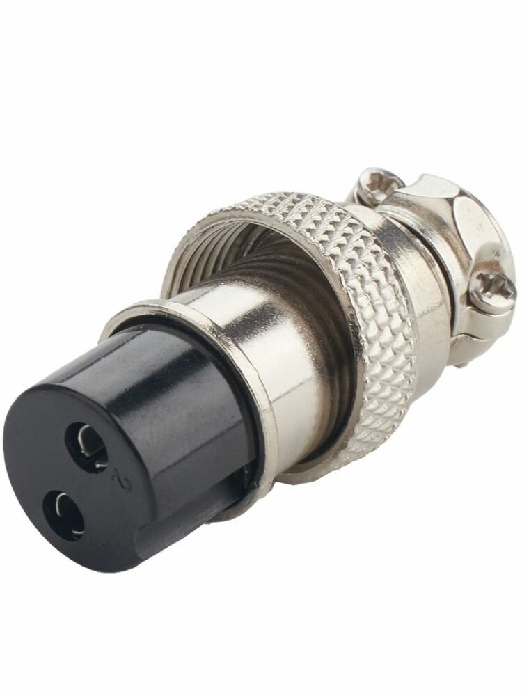 Разъем управления, розетка 2-pin (GX16) для аргонодуговой сварки (TIG/WIG)