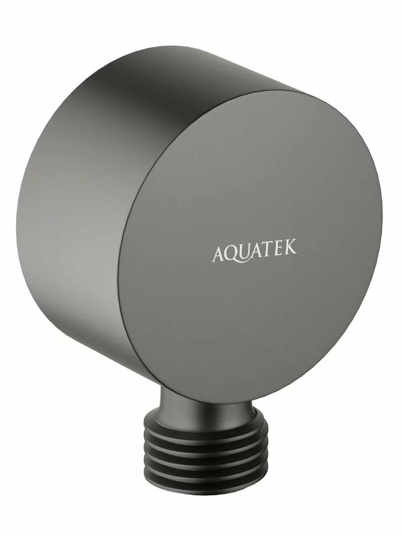 Шланговое подключение Aquatek Оружейная сталь AQ2457BGM, латунь