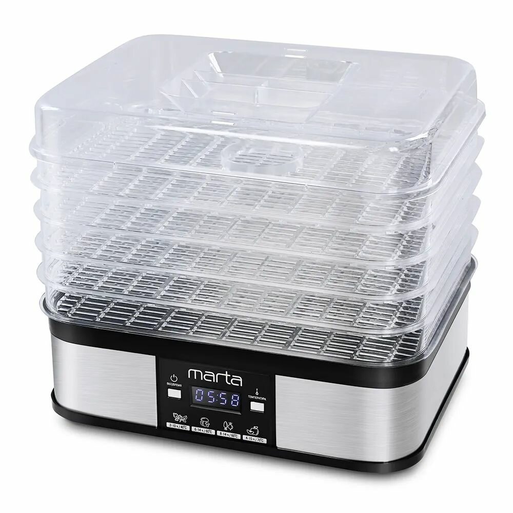 Дегидратор сушилка для овощей MARTA MT-1952