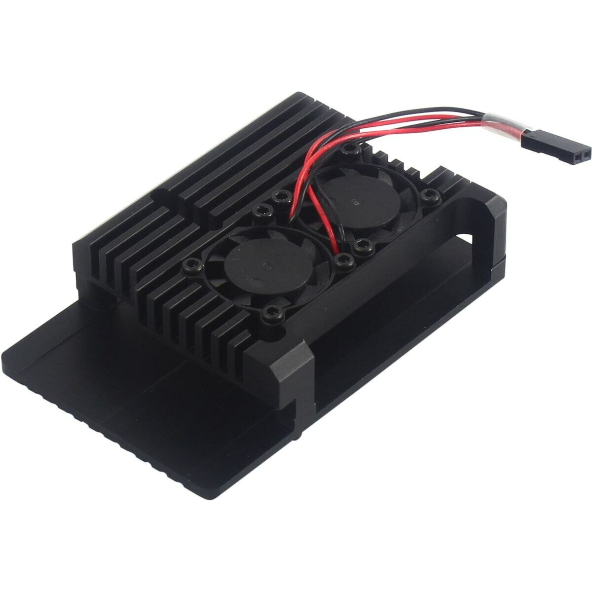 ACD RA458 Корпус для Raspberry Pi 3B/3B+ Black Metal Aluminum Case