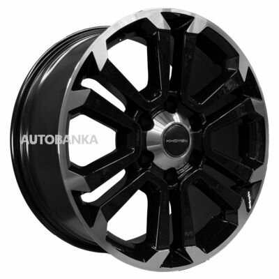 Диск колесный 7,5x18/6x139,7 ET46 D67,1 KHW1817 (Pajero) Black-FP