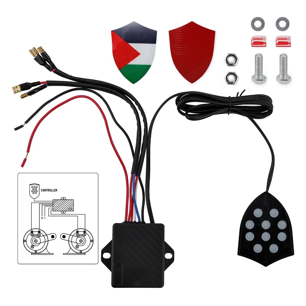 12 В-24 В 10 Звук Музыкальный Электронный Звуковой Контроллер Регулятор Монитора Модификация Автомобиля