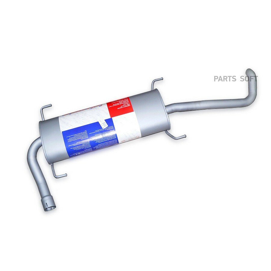 Глушитель основной Peugeot Boxer 3 / Citroen JUMPER III от официального дистрибьютора, FOBOS, артикул 30115