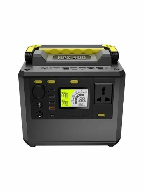 Портативная электростанция Nitecore NPS400, 117000mAh, черный