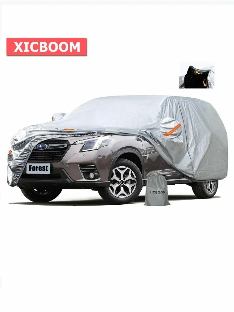 XICBOOM Чехол на автомобиль Subaru Forester, Нетканое полотно, Хлопок, 1 шт.