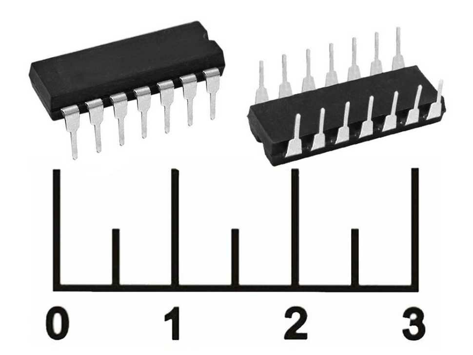 Микросхема CD4071BE DIP14