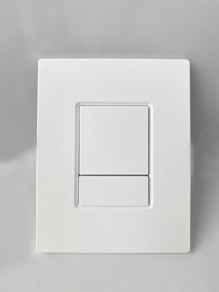 Кнопка смыва бачка унитаза, матовый белый 38732SH0, подходит для Skate Cosmopolitan