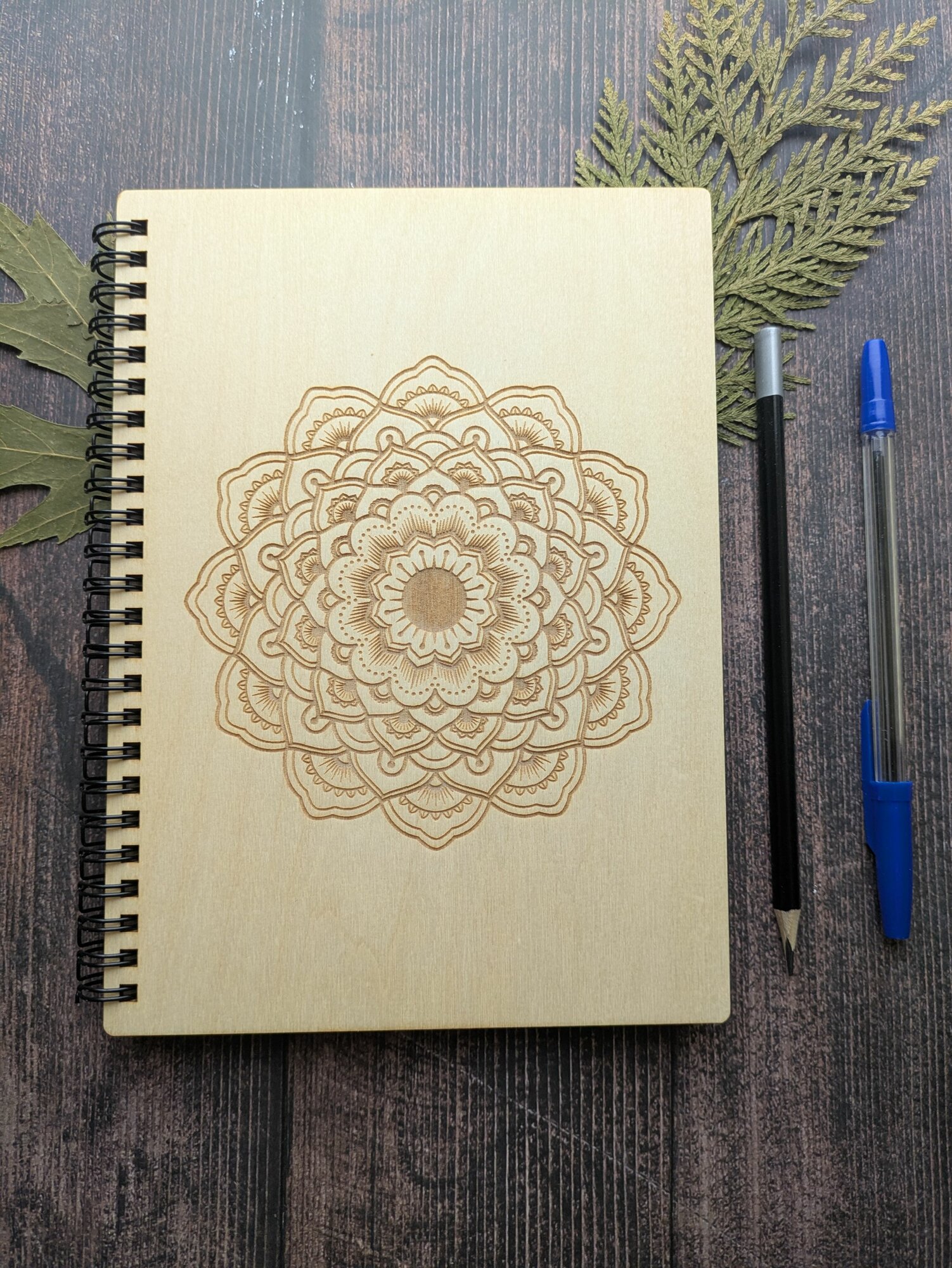 Скетчбук блокнот Мандала, А5, 70 листов