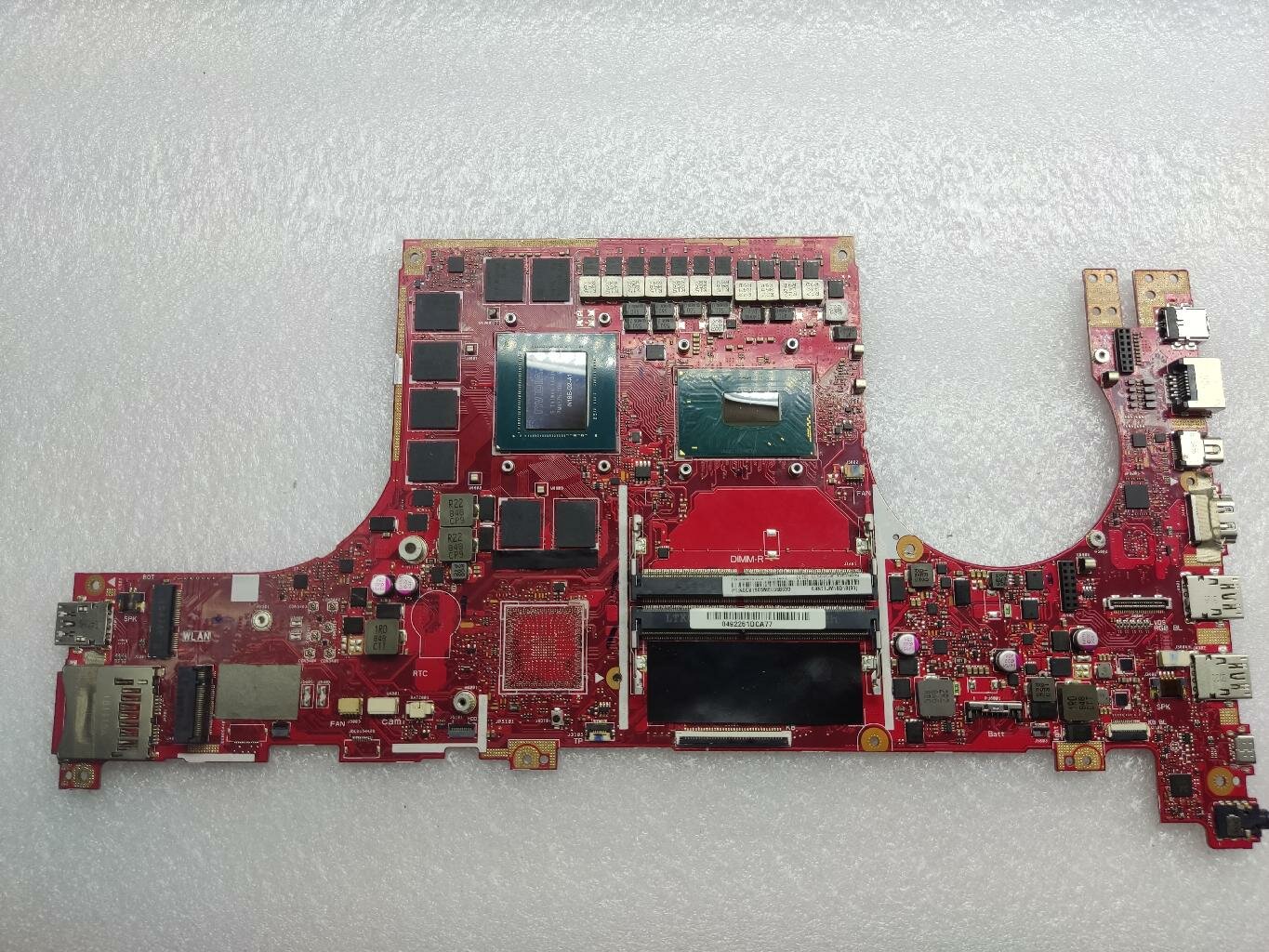 Материнская плата ASUS GL504GW донор I7-8750H, N18E-G2-A1