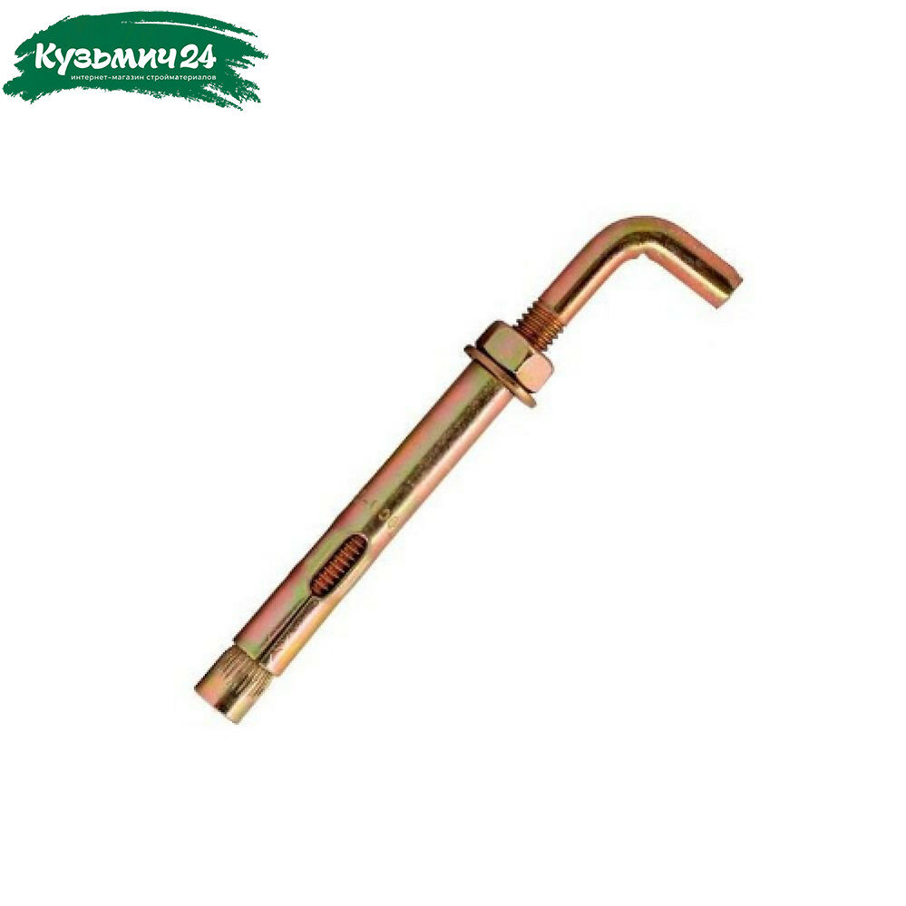 Анкерный болт с Г-образным крюком 10х120 мм