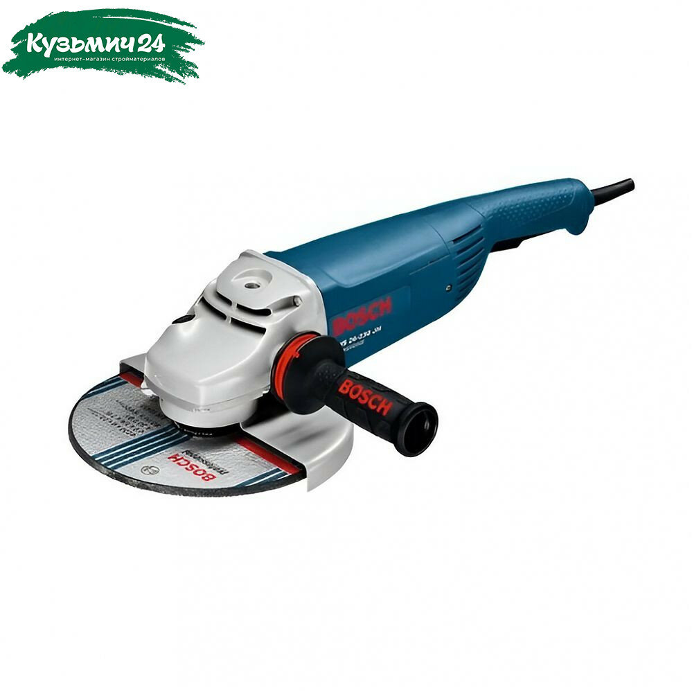 Шлифмашина угловая Bosch GWS 26-230JH 0601856M00, 2600 Вт, 6500 об/мин, диск 230 мм