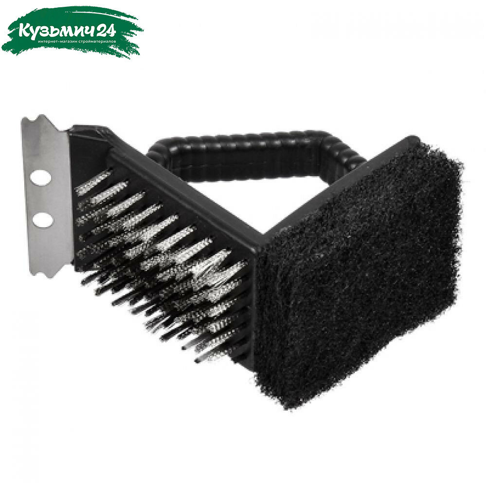 Щетка для чистки гриля Boyscout скребок+губка