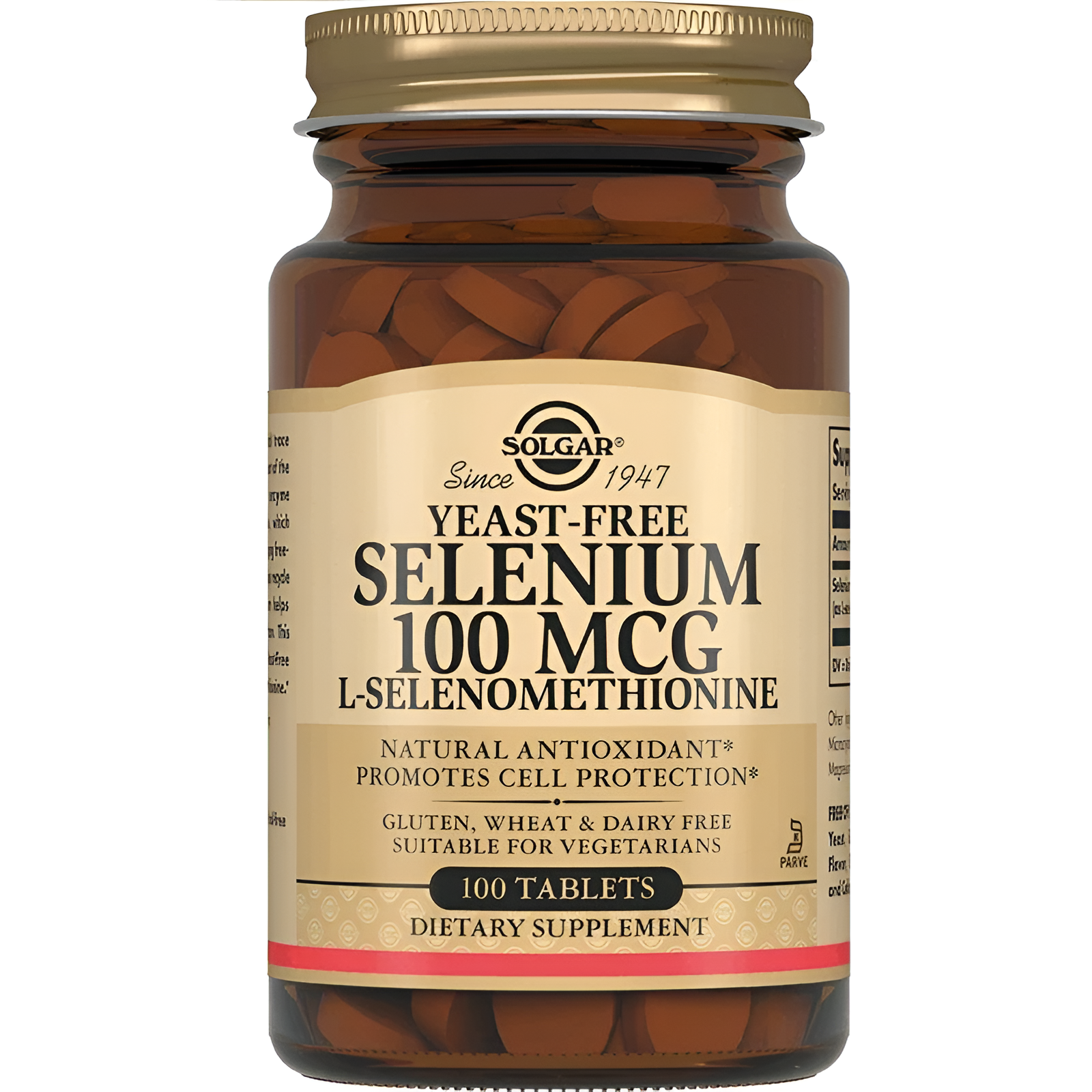 Солгар Селен 100мкг таблетки 100 шт