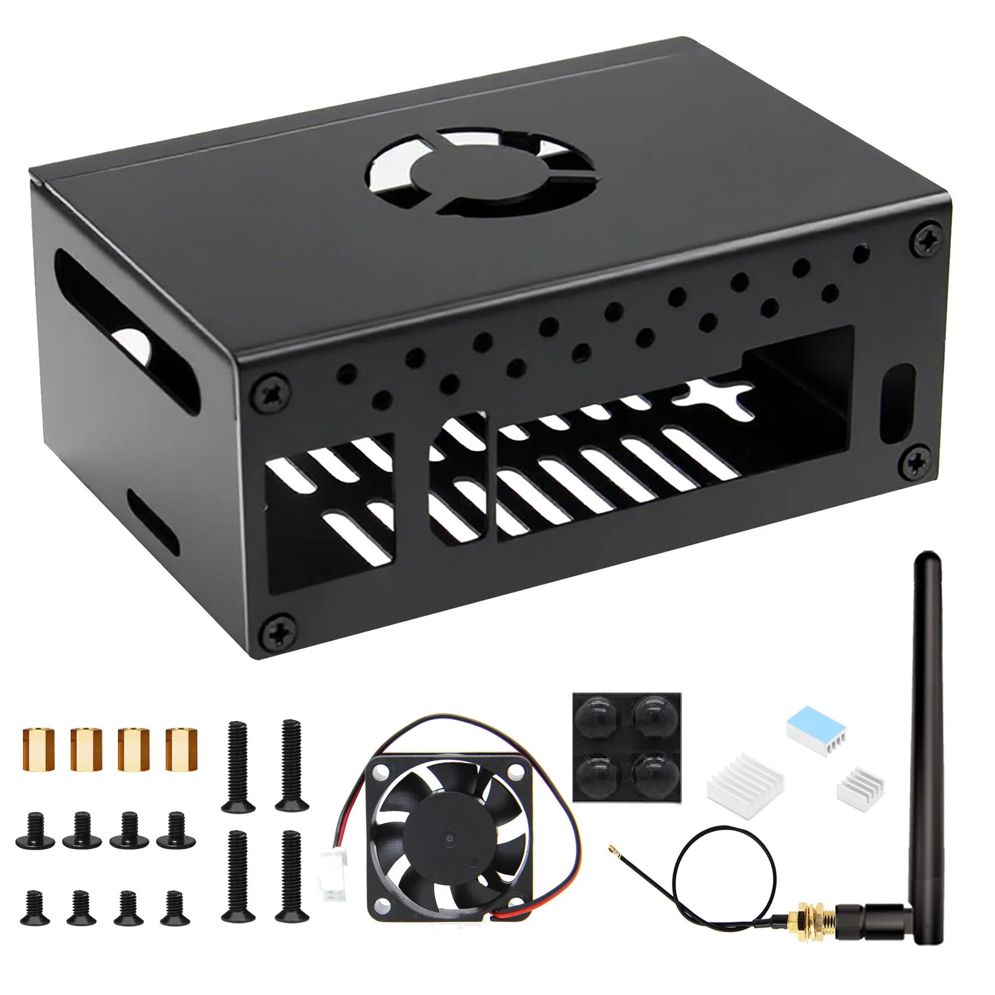 Корпус Geekworm N516 для Orange Pi RV2 N516 Antenna