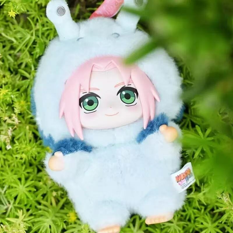 Фигурка Наруто, новая оригинальная слепая коробка Эки Наруто Shippuden, серия для вечеринок, мягкий плюшевый орнамент ручной работы, коллекция игрушек, подарок, Темно-синий