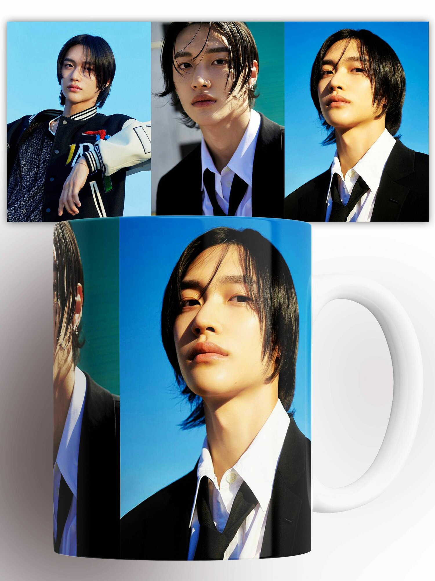 Кружка Riize Вонбин К-ПОП Корейская музыкальная группа 330 мл