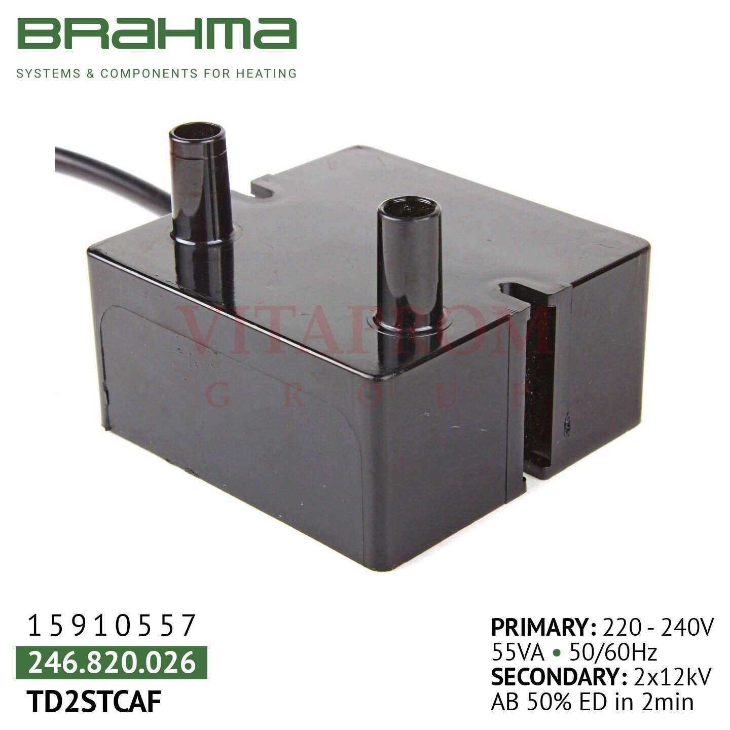 Трансформатор Brahma TD2STCAF, 15910557 — фото 1