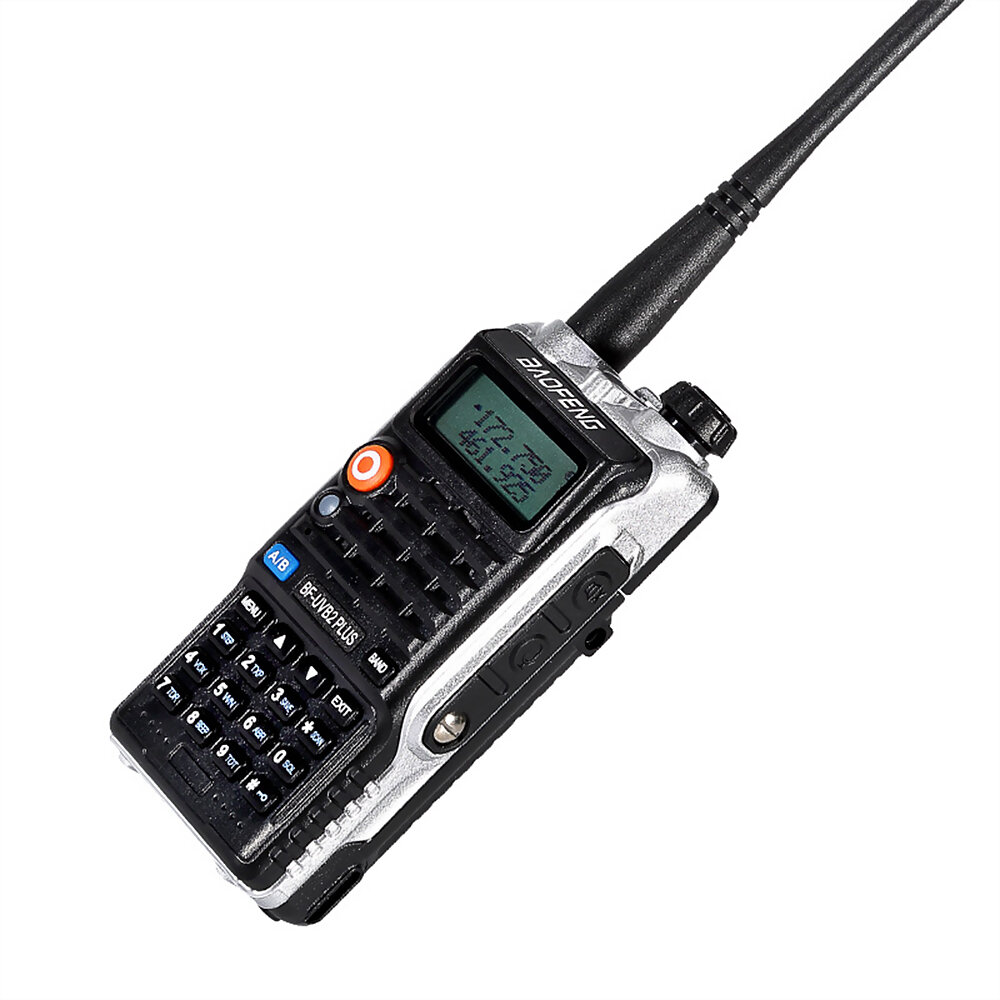 Дуальное Радио: VHF/UHF 128 Каналов с Дальней Связью до 15 км - Программируемое Радио с Литий-Ионным Аккумулятором 4800 мАч для Походов и Полевых Работ