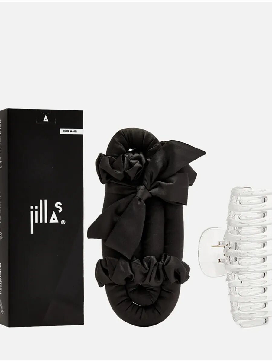 Набор для создания локонов JILLAS classic elegant, черный, Адвент