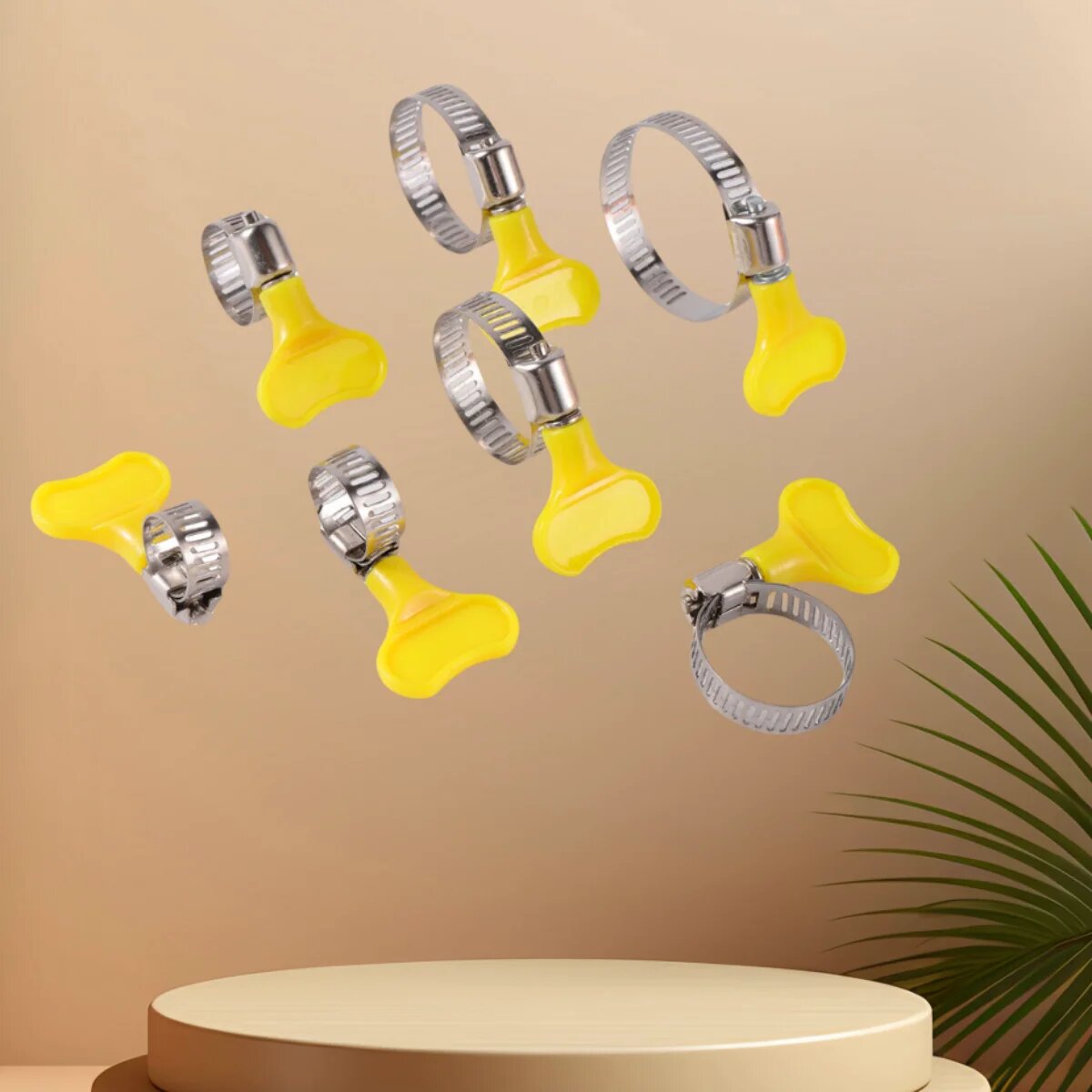 Хомуты для шлангов нержавеющая сталь 8-38 мм 10 шт Dia 21-38mm