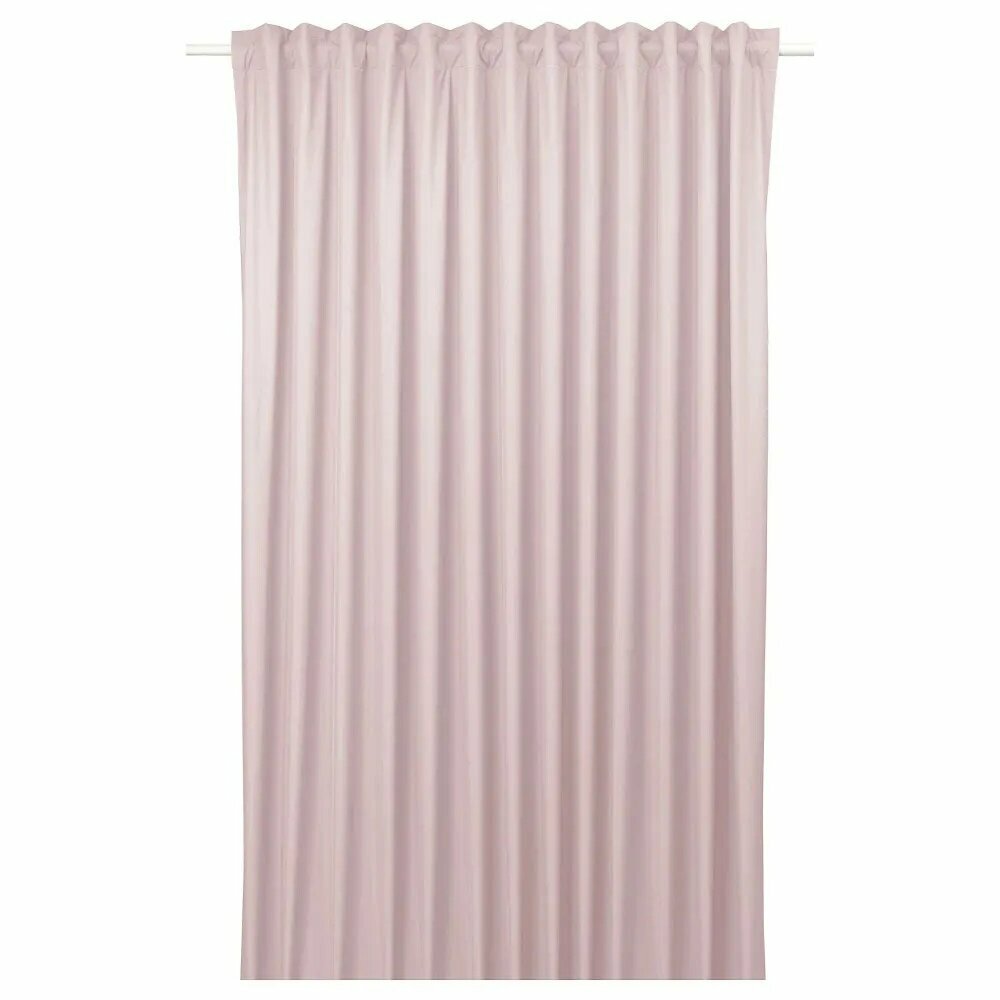 IKEA Штора гардина BENGTA 210х300 см светло-розовый