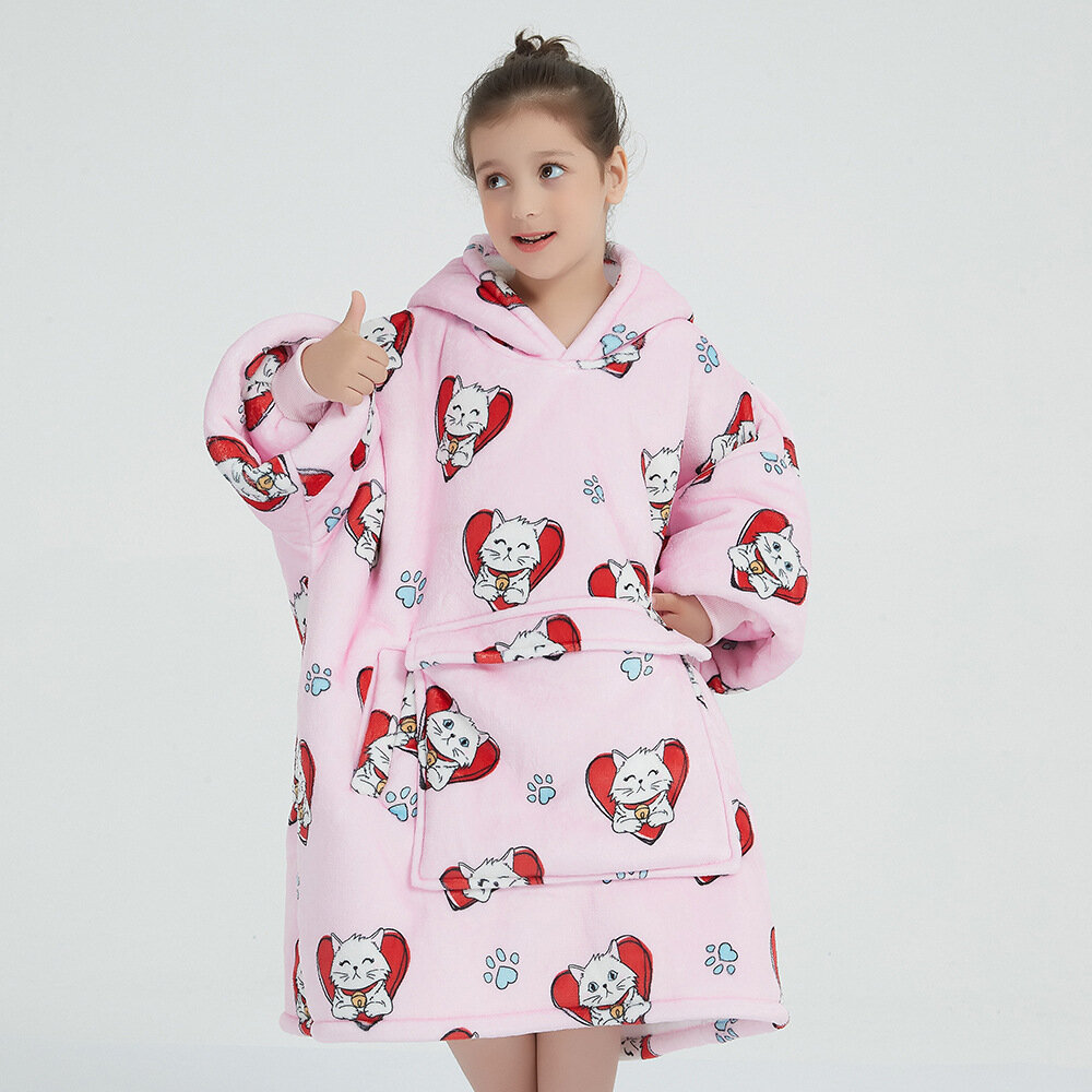 Детское одеяло с капюшоном, Длина одежды 84 см