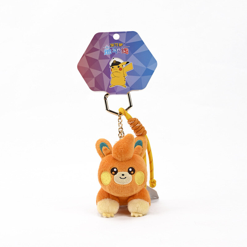 Брелок с покемонами, плюшевая игрушка Пикачу, плюшевая игрушка Иви, брелок для рюкзака, аксессуар для сумки, брелок для ключей, кукла