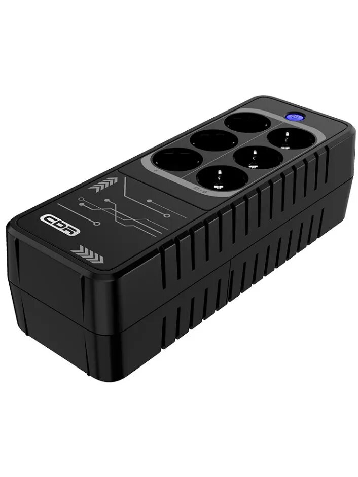 ИБП Источник бесперебойного питания CBR LGT-850H-6F-LDB 480 Вт, Of-line