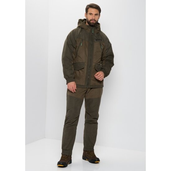 Костюм демисезонный Huntsman Горка-Люкс ткань Исландия цвет Хаки размер 44-46/182-188 (демисезон)