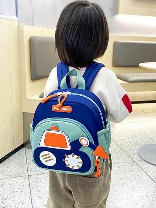 Школьная сумка для детского сада, мальчики, сумка через плечо, 1-3 года, детский мультфильм