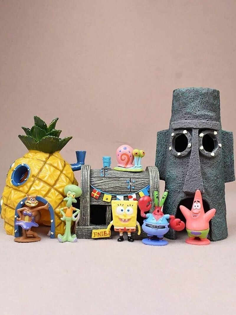 Игрушки Для Рыбок В Аквариум