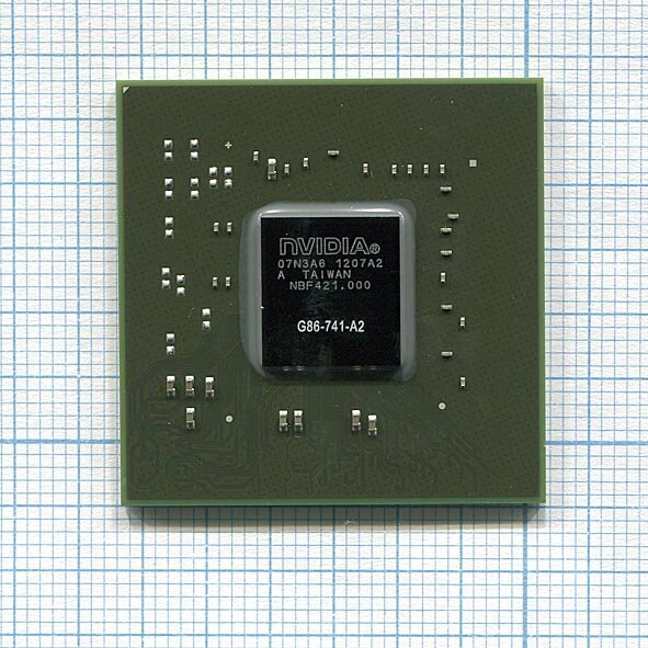 Чип nVidia G86-741-A2 — фото 1