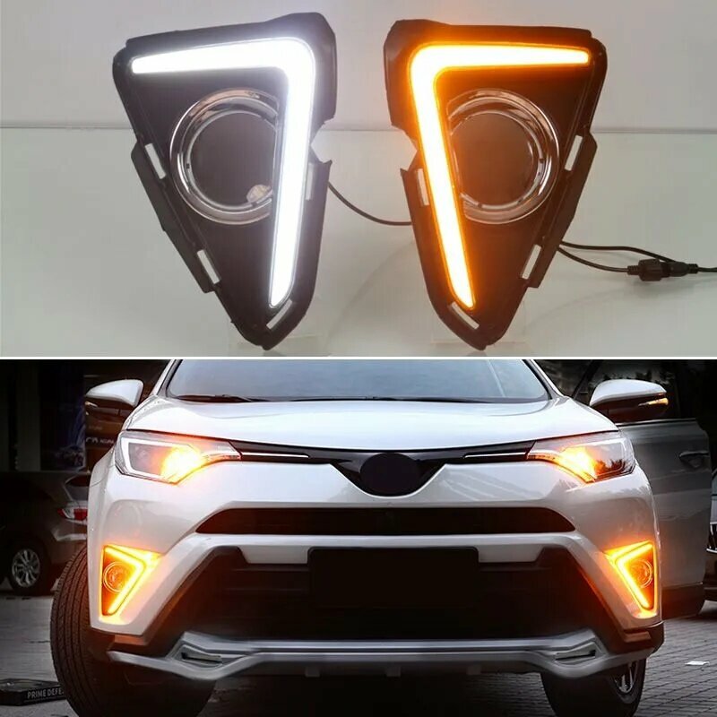 Фары автомобильные, Огни дневные ходовые, 1 шт, арт. Toyota RAV4 IV XA40 Restyling 2015-2018