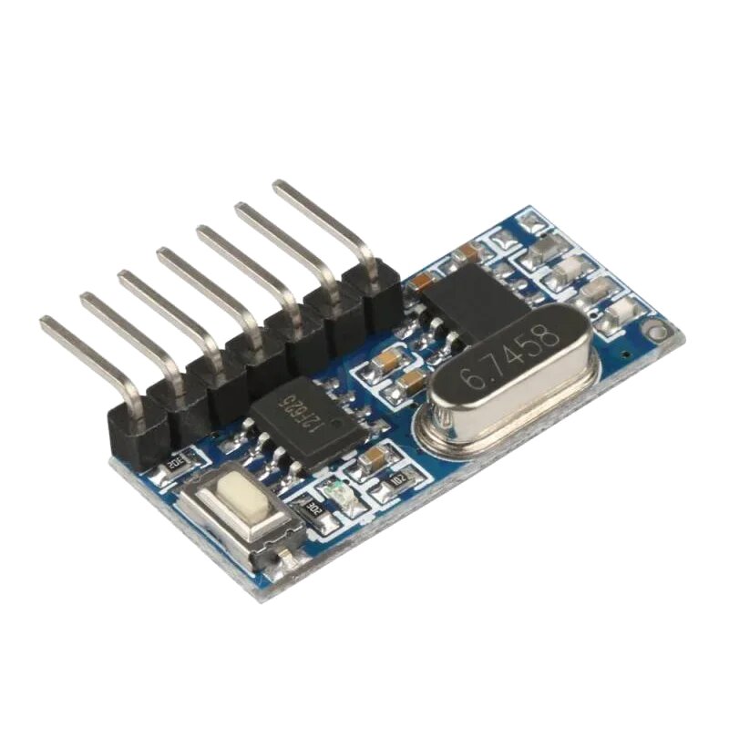 Передатчик RF 433 МГц, синий, Color: 1 Receiver