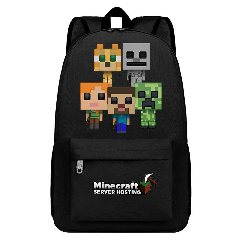 Школьная сумка Minecraft, рюкзак для школьников начальной школы, рюкзак большой вместимости, рюкзак Эндермена