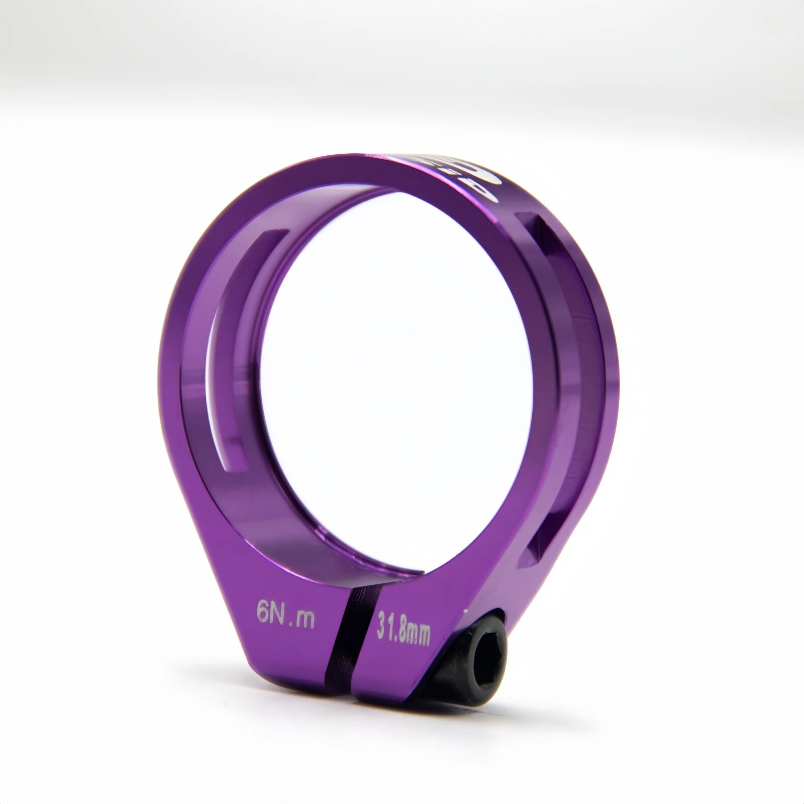 EVOSID Mtb Хомут подседельного штыря 31.8/34.9мм Фиолетовый, 31.8 Purple
