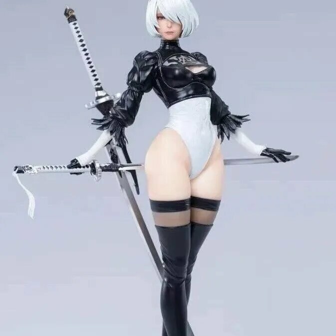 Аниме фигурки NieR: Automata 2B 27.5см, Коллекционная фигурка персонажа в стиле хэндмейд
