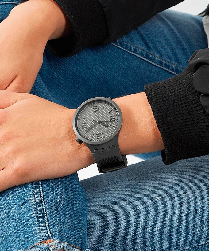 Наручные часы Swatch, хаки — фото 1