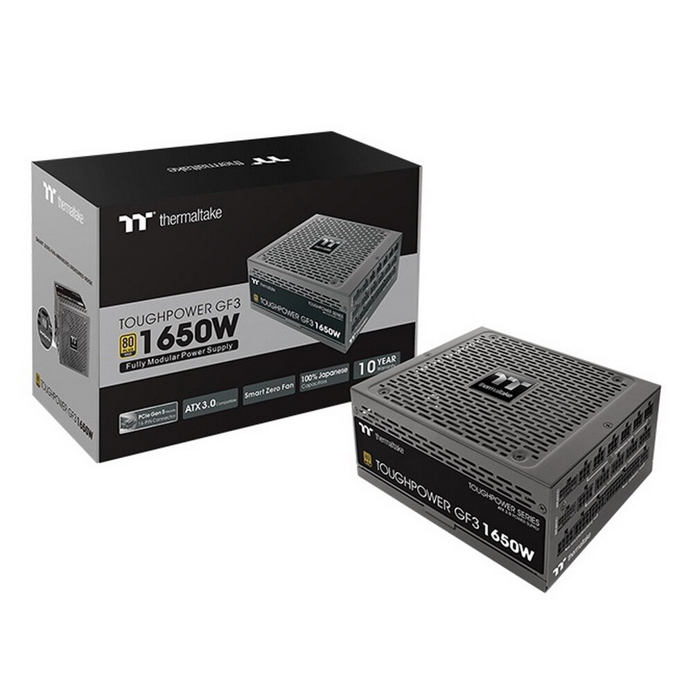 Блок питания ПК Thermaltake Toughpower GF3 1650 || 1650W, 80 Plus Gold, Fully Modular (12+4 pin PCIe Gen 5) PS-TPD-1650FNFAGE-4 (534468) уц-4-4