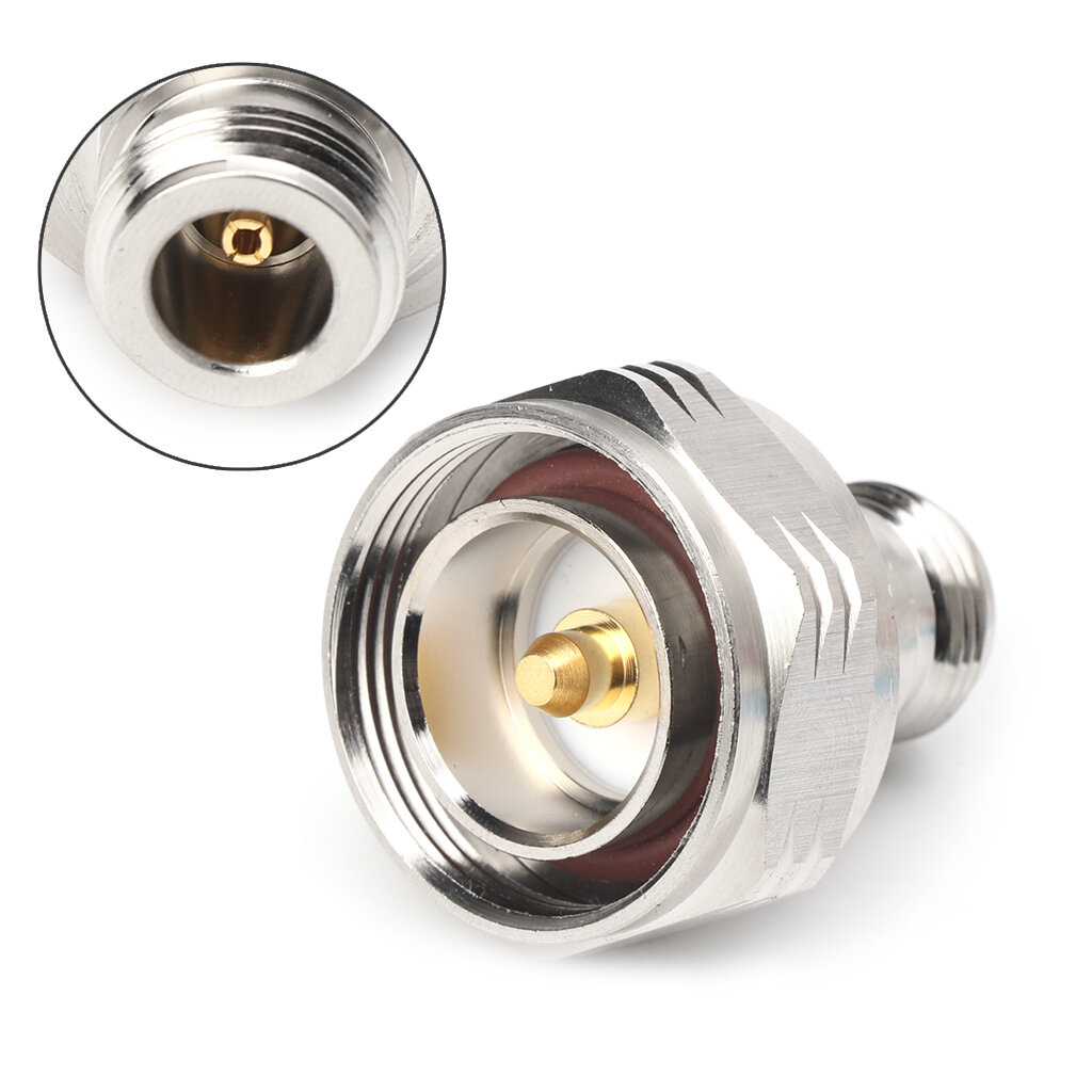 NK/L29J Радиочастотный микроволновый коаксиальный адаптер L29 с разъемом 7/16 DIN от штекера к гнезду N