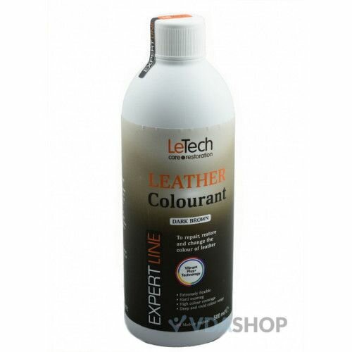 Краска для кожи Leather Colourant Dark Brown EXPERT LINE, 500 мл