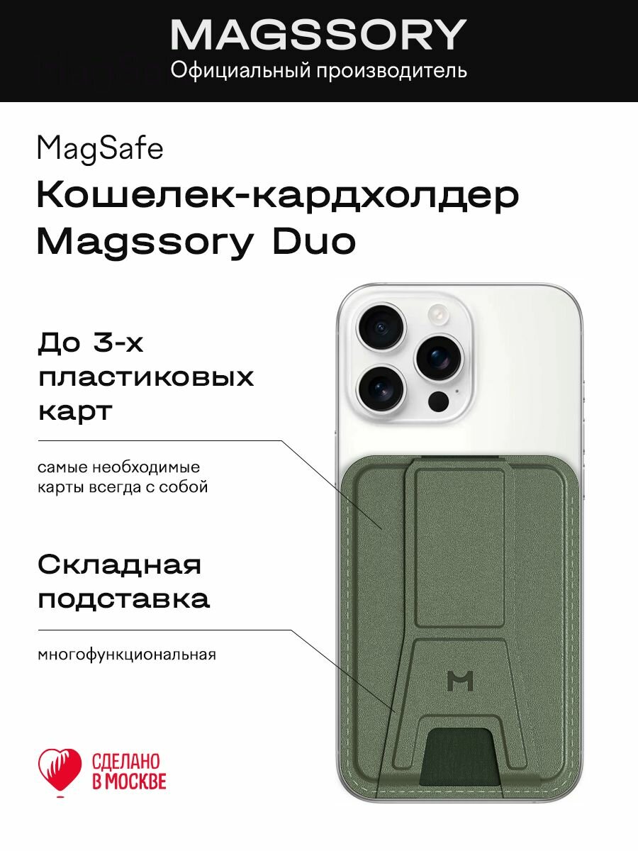 Магнитный кошелек картхолдер на телефон