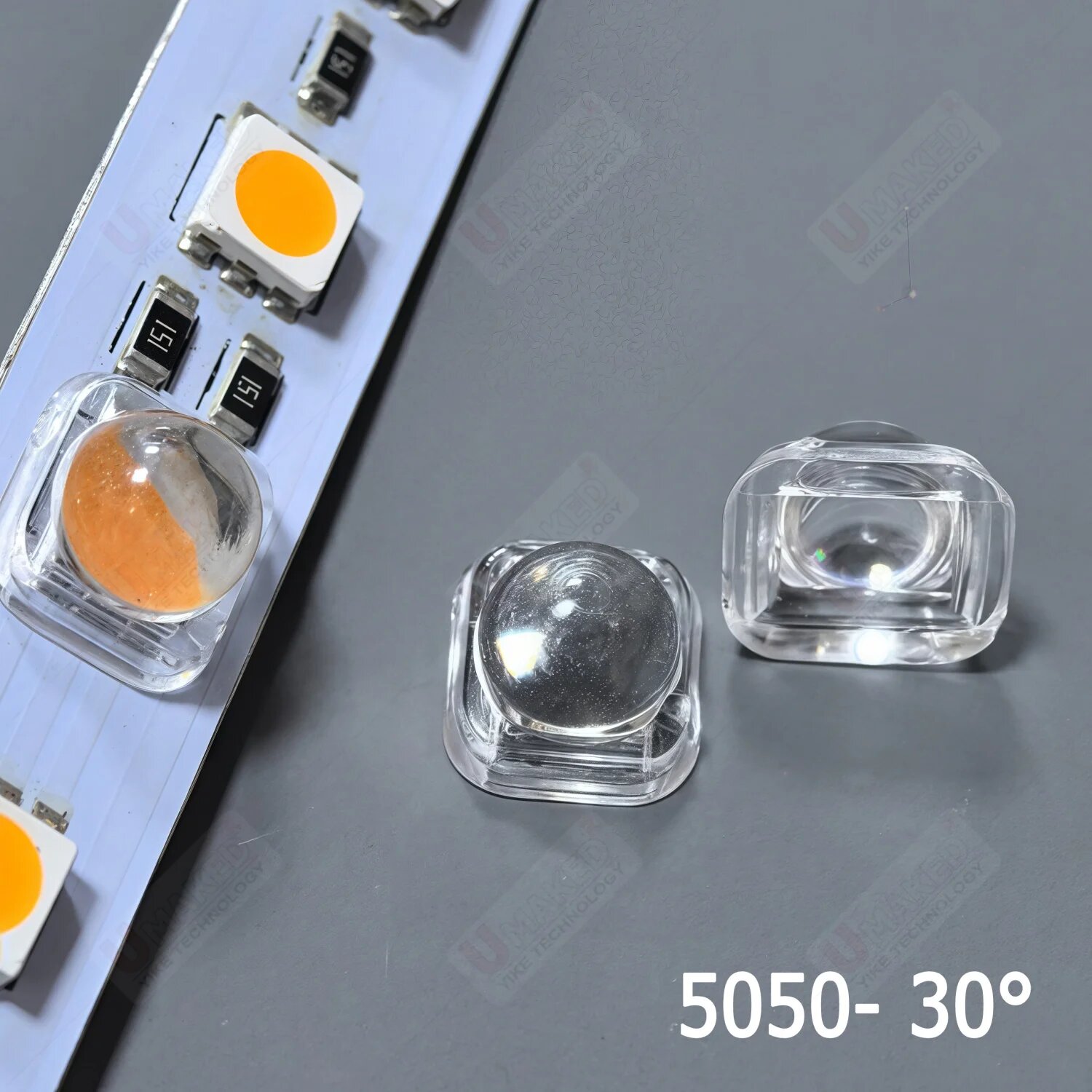 Светодиодные линзы 5050 SMD для светодиодов 30 degree