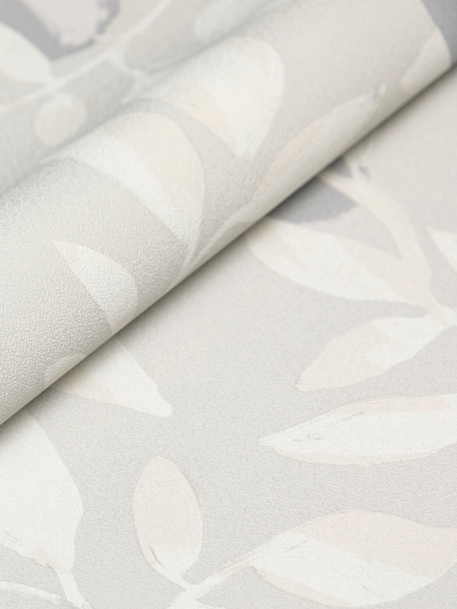 Обои виниловые на флизелине метровые 1.06 KERAMA MARAZZI, Шафран, мотив, апельсины, серый, KM8501