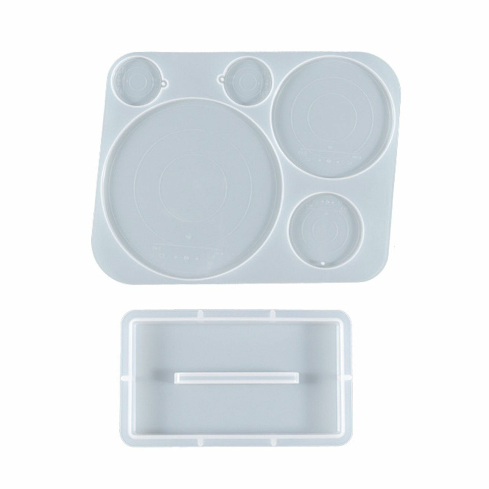 Силиконовая форма для круглых CD-дисков