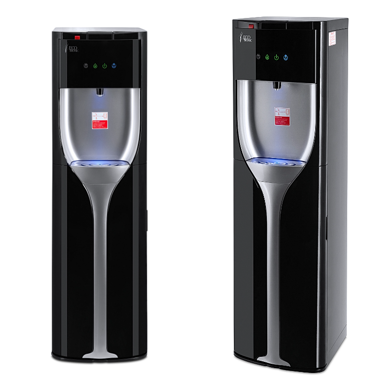 Ecotronic P10-LX black. Кулер для воды с нижней загрузкой бутыли.