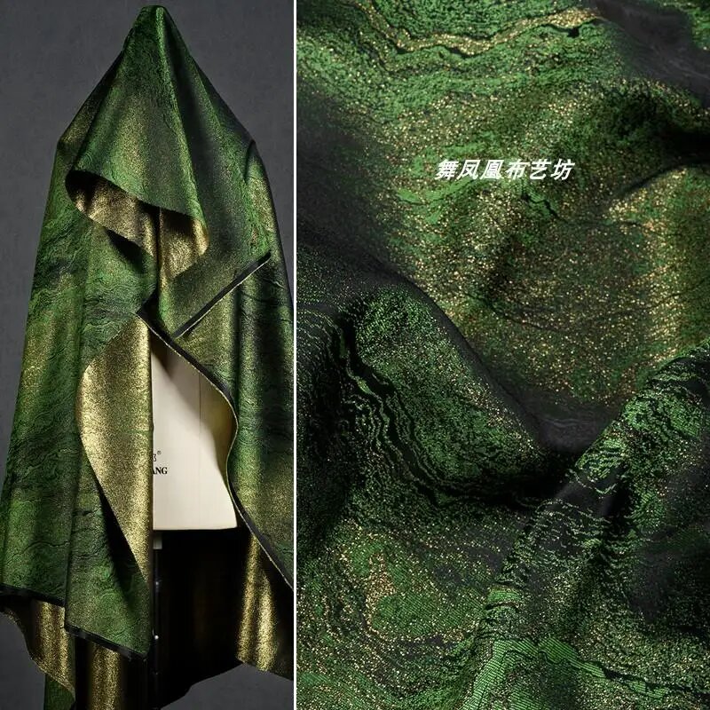 Парчовая жаккардовая ткань китайского стиля 1.5 meters