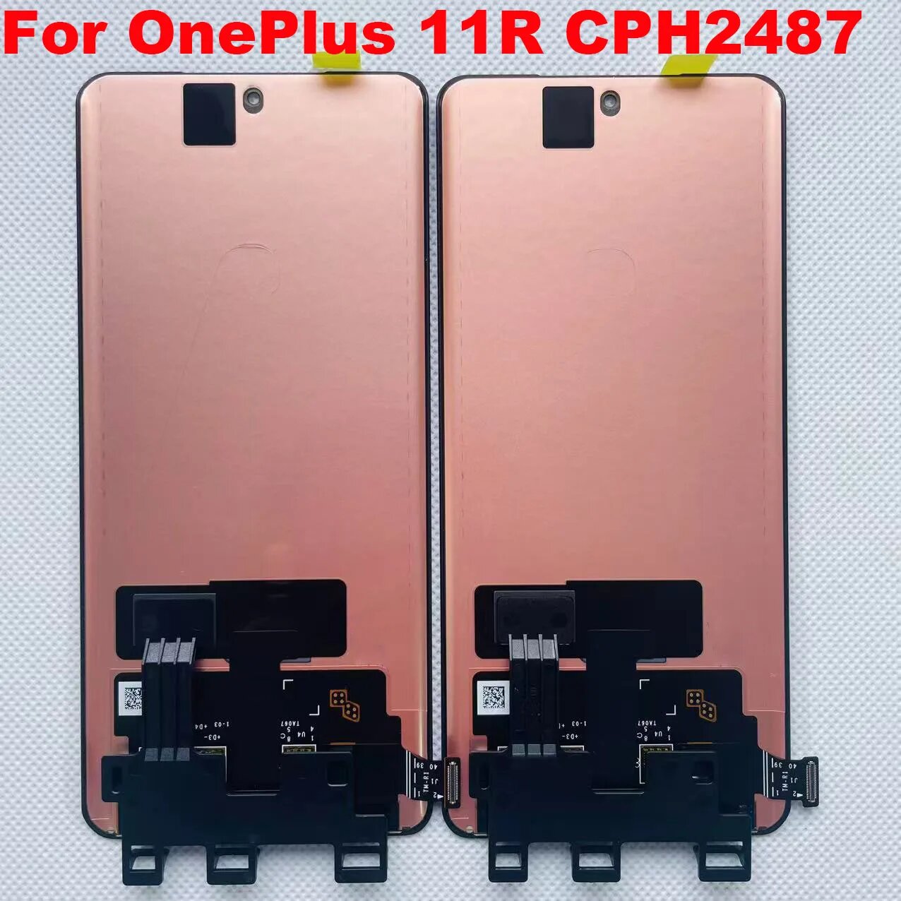 Дисплей в сборе Oneplus 11R CPH2487 черный с рамкой